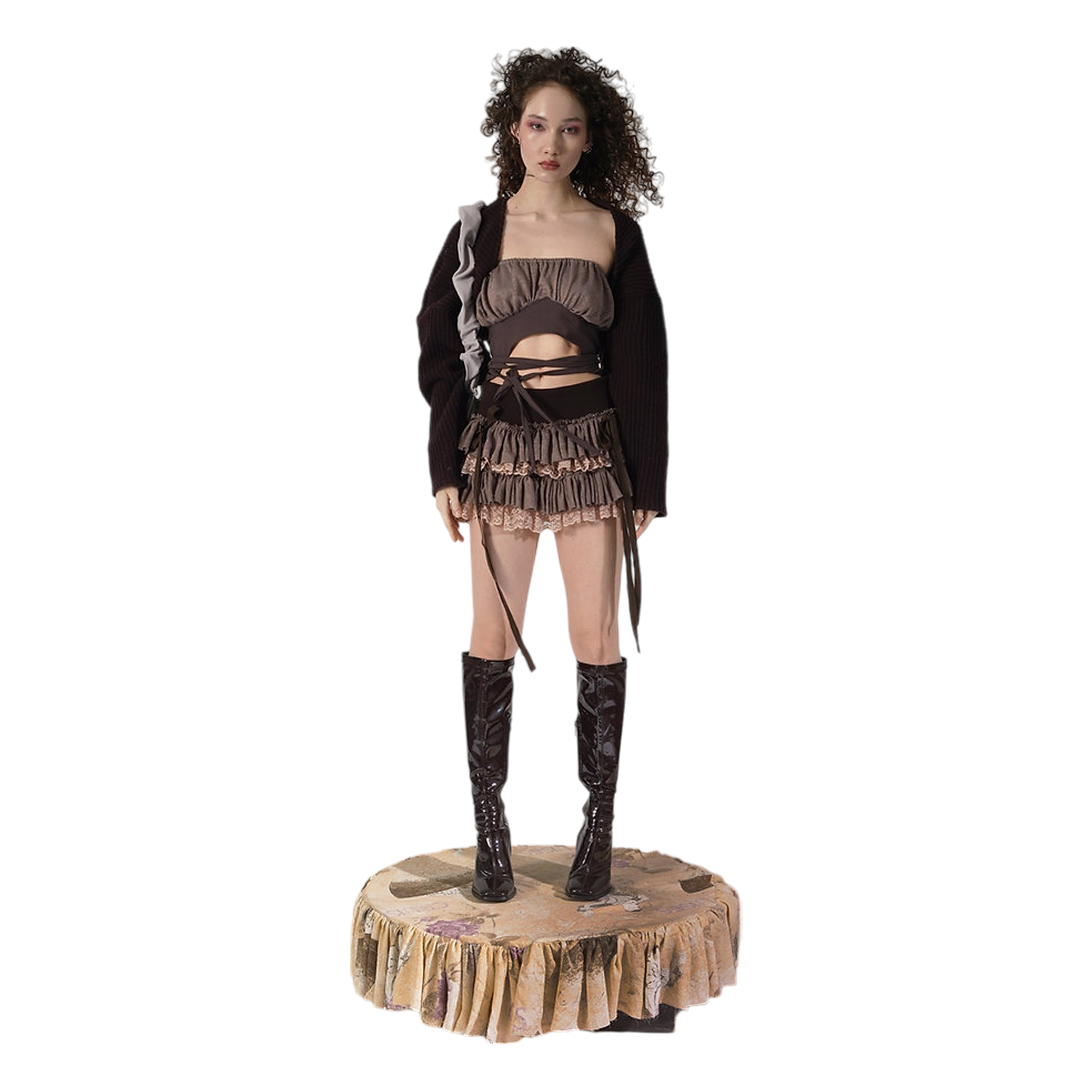 Carnberry Choco Bolero Maroon – L'Oeuvre