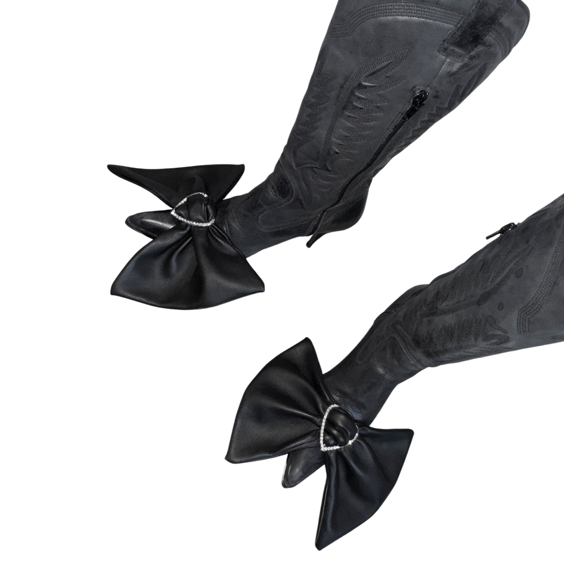 Bow Boots 4 — Black – L'Oeuvre