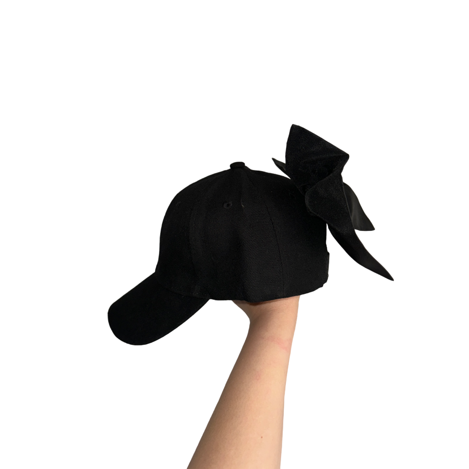 Bow Cap — Black – L'Oeuvre