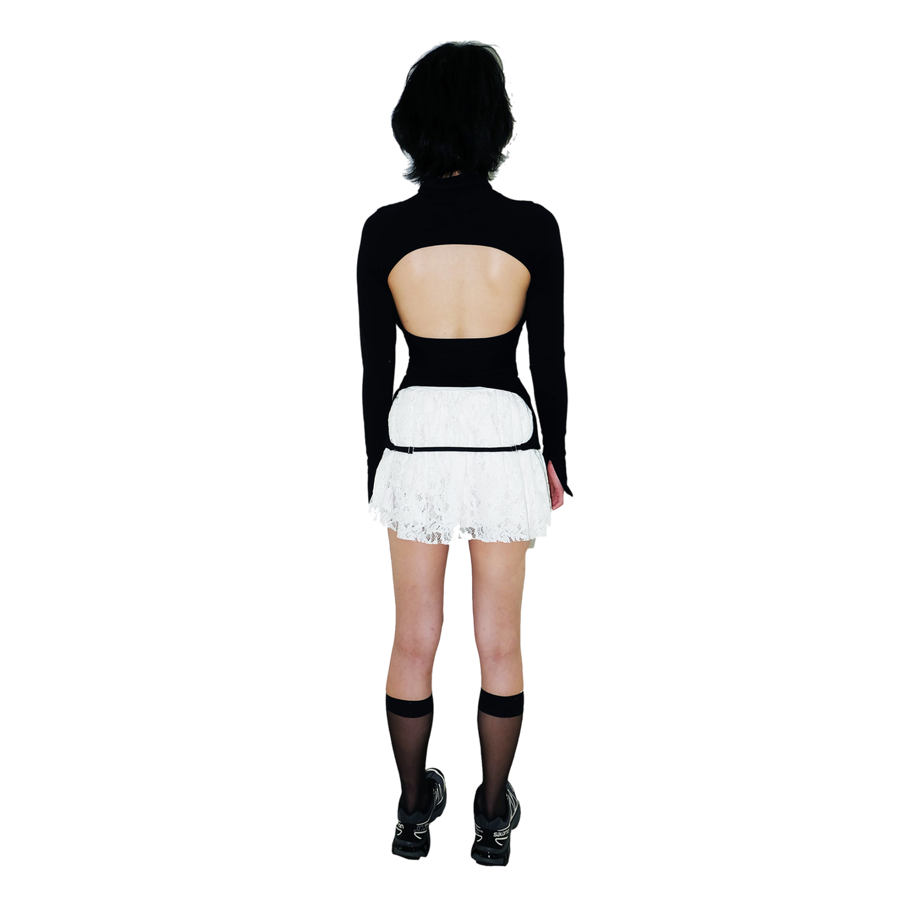Code Backless Shirt — Black – L'Oeuvre