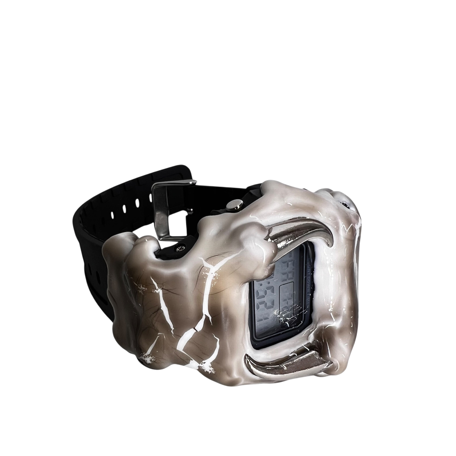 White Spiked Watch – L'Oeuvre